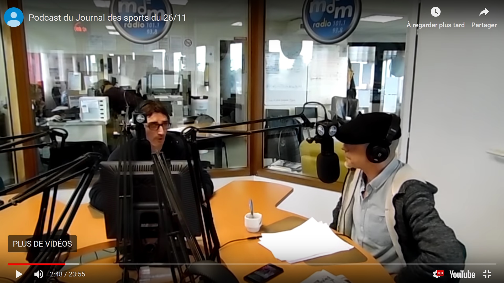 Le Journal des Sports – Radio MDM Le Journal des Sports – Radio MDM